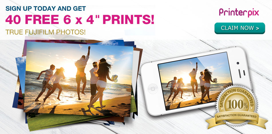 40 Free 6X4 Prints - Printerinks.com