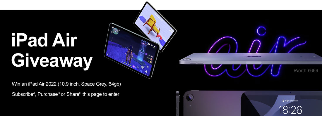 iPad Air Giveaway - Printerinks.com