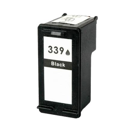 HP 339 Black Remanufactured Standard Capacity Printer Ink Cartridge ...